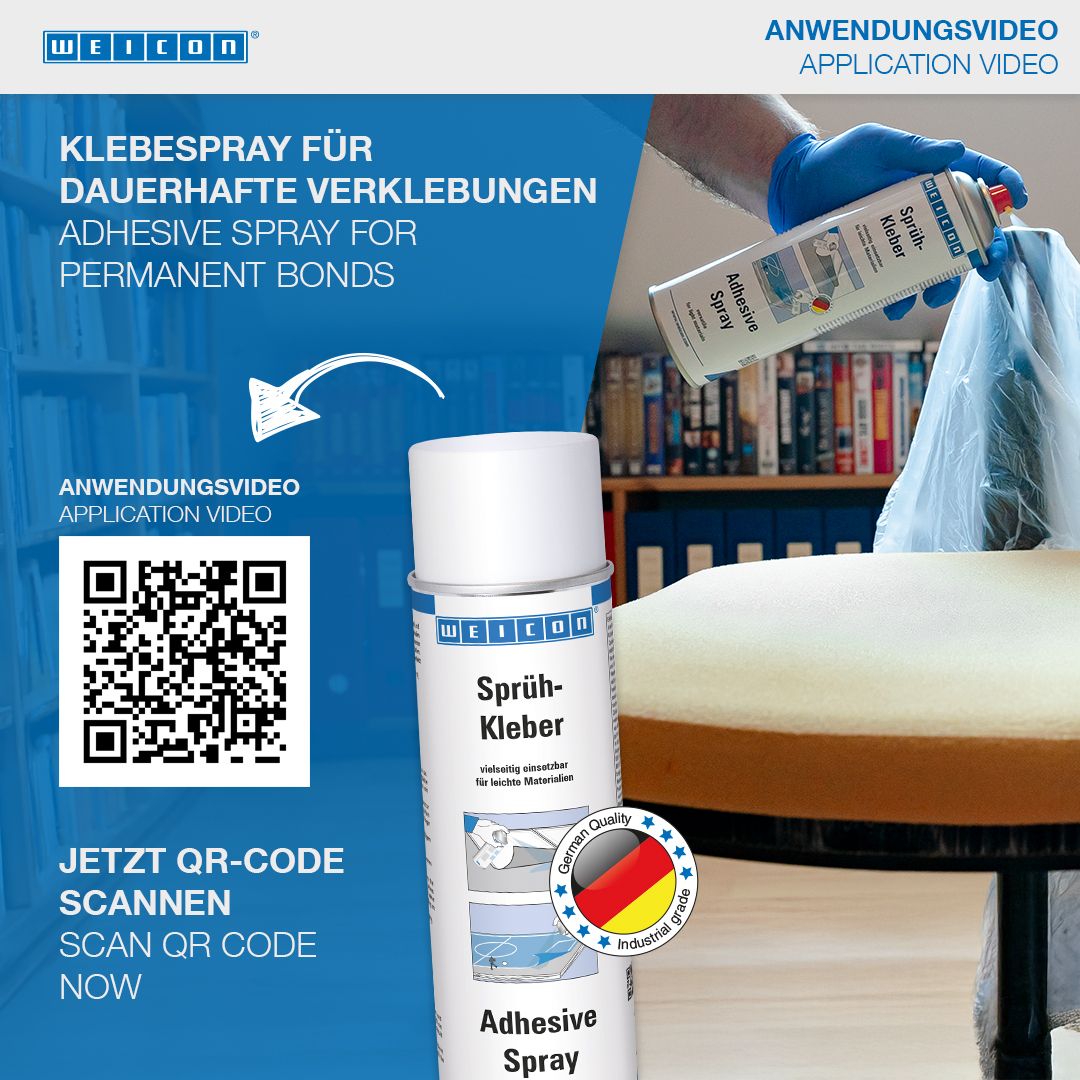 Adhesive Spray | sprayable contact adhesive, ideal for cardboard and ...