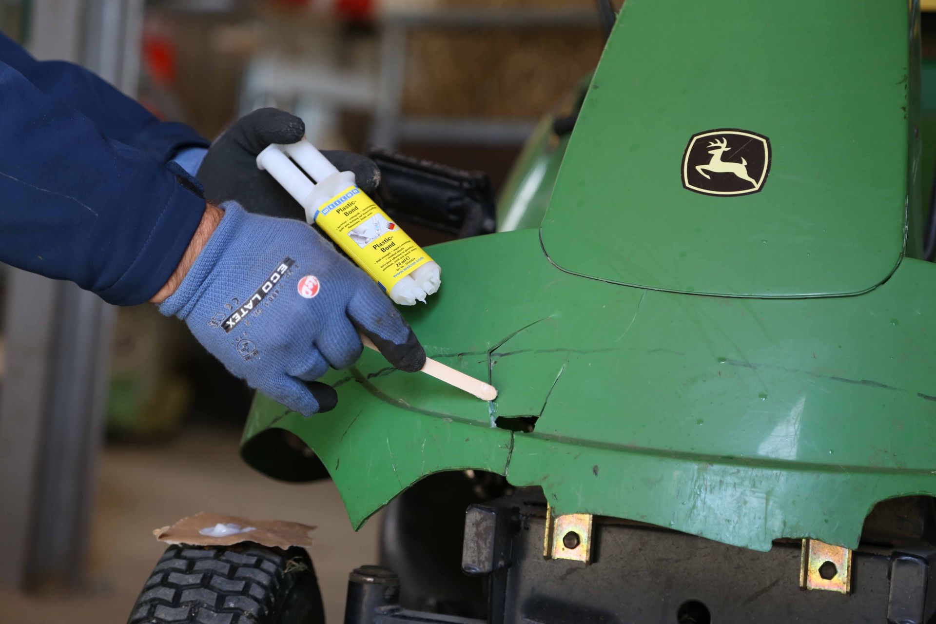 How do I bond plastics?